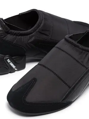 Raf Simons Solaris-22 Slip-On Sneakers In Black - 70% Off