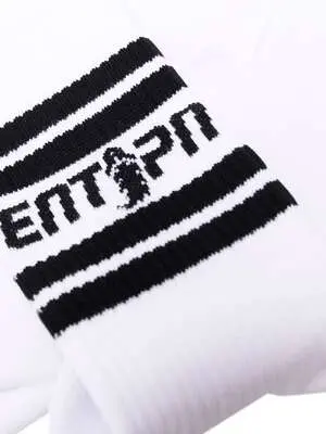 ENTERPRISE JAPAN Logo-print Socks