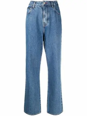 Philipp Plein Loose Fit Jeans For Women
