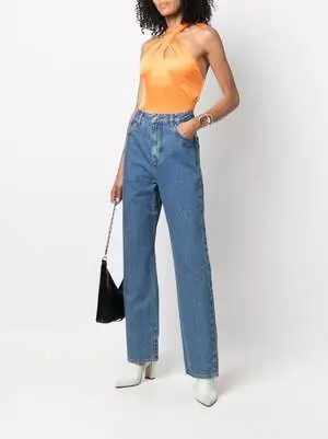 Philipp Plein Iconic Loose Fit Jeans - Blue