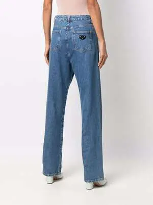 Philipp Plein Iconic Loose Fit Jeans - Blue