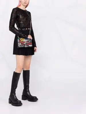Dkny Small Elissa Graffiti-print Crossbody Bag