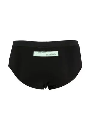 Off-White Logo Swim Briefs