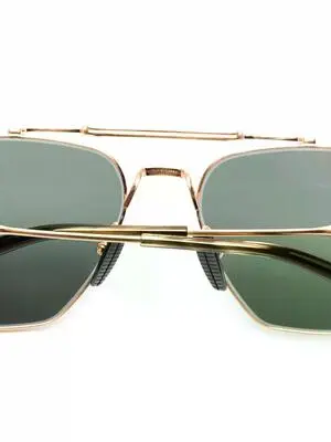 AKONI Eos Square-frame Sunglasses