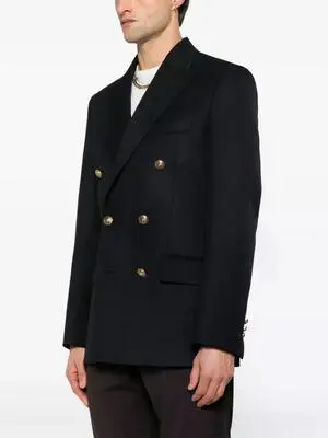 GOLDEN GOOSE Double-breasted Blazer - Blue