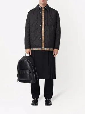 Burberry Reversible Quilted Overshirt With Vintage Check Lining