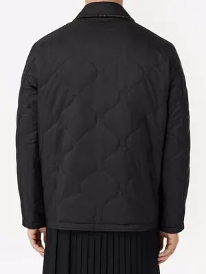 Burberry Reversible Quilted Overshirt With Vintage Check Lining