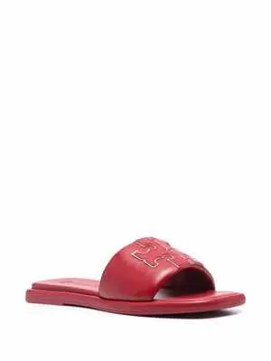 Tory Burch Leather Slip-on Sandals