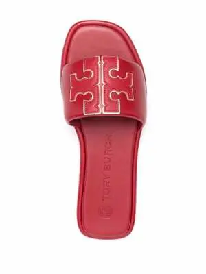 Tory Burch Leather Slip-on Sandals