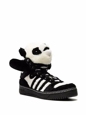Adidas X Jeremy Scott Panda Bear Sneakers
