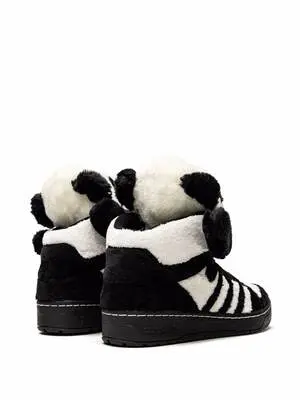 Adidas X Jeremy Scott Panda Bear Sneakers