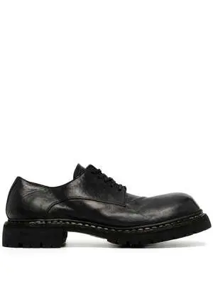 Guidi Leather Derby Shoes