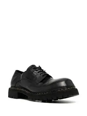 Guidi Leather Derby Shoes