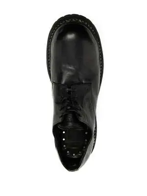 Guidi Leather Derby Shoes