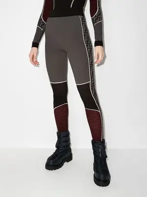 Fendi Ff-motif Seamless Performance Leggings