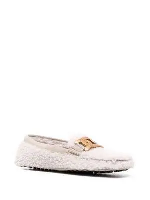TOD'S Gommino Shearling Loafers