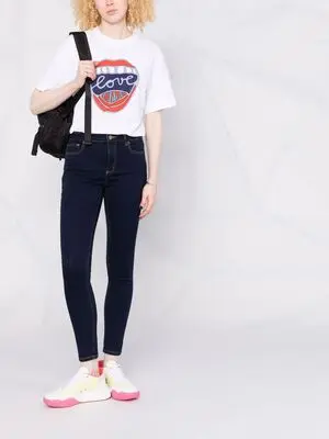 Michael Kors Mid-rise Skinny Jeans - Blue