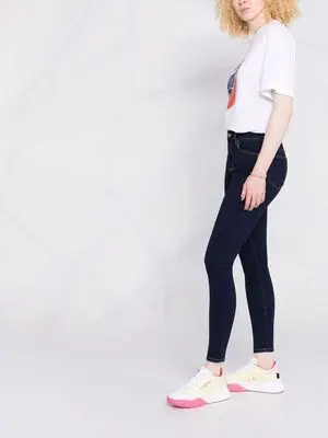 Michael Kors Mid-rise Skinny Jeans - Blue