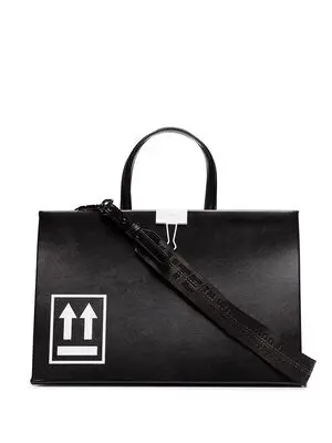 Off-White Medium Box Tote