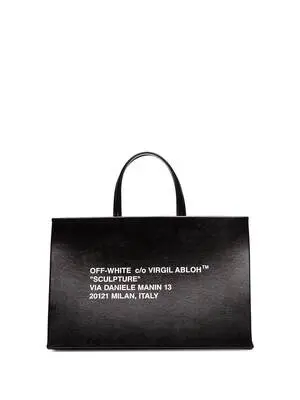 Off-White Medium Box Tote