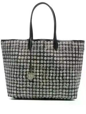 10 CORSO COMO Geometric-print Tote Bag - Brown