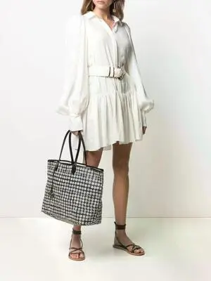 10 CORSO COMO Geometric-print Tote Bag