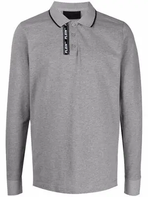 Philipp Plein Logo Patch Polo Shirt