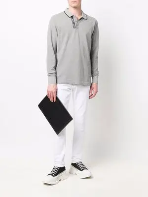 Philipp Plein Logo Patch Polo Shirt