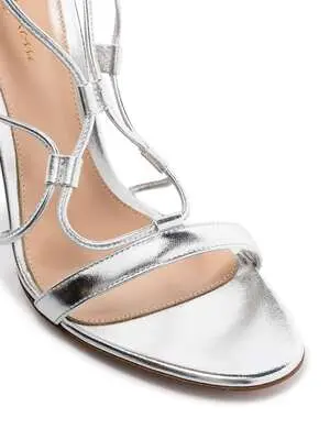 GIANVITO ROSSI Giza 120mm Leather Sandals
