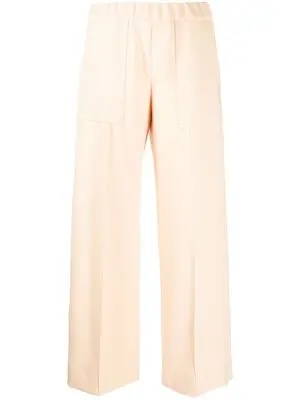 JIL SANDER Wide-leg Wool Trousers