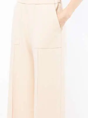 JIL SANDER Wide-leg Wool Trousers