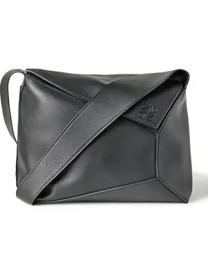 Loewe Puzzle Large Leather Messenger Bag