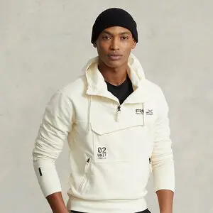 Ralph Lauren French Terry Hoodie - Guide Cream