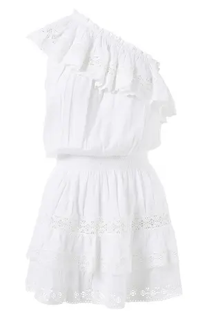 Melissa Odabash Debbie One-shoulder Cover-up Dress