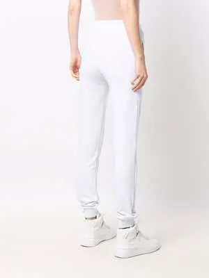 Philipp Plein Logo-print Cotton Joggers - White