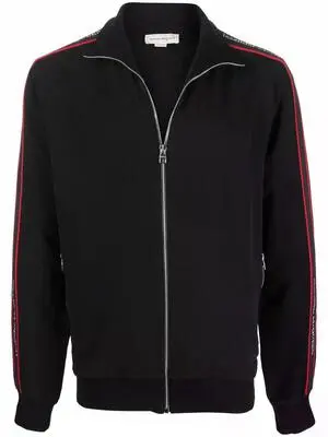 Alexander McQueen Logo-print Track Jacket - Black