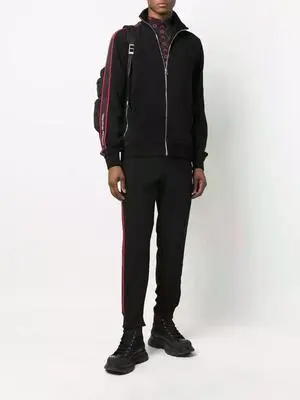Alexander McQueen Logo-print Track Jacket - Black