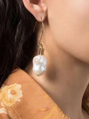 Colville Pearl Light Bulb Dangle Earrings