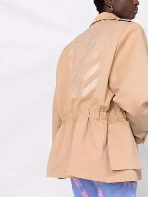 Off-White Diag-stripe Print Jacket
