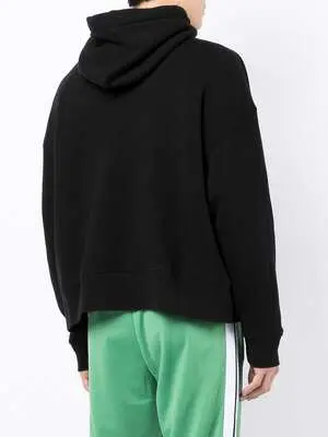Palm Angels Bear Motif Hoodie - Black