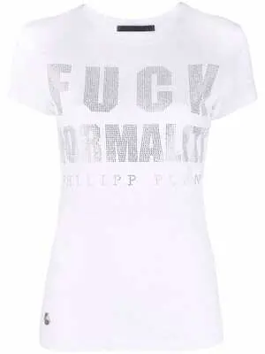 Philipp Plein Crystal-embellished T-shirt