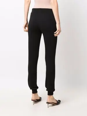 Philipp Plein Logo-print Cotton Joggers - Black