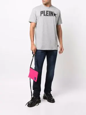 Philipp Plein Plein Star Logo Print T-shirt