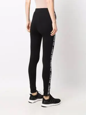 Philipp Plein Logo-print Jersey Leggings