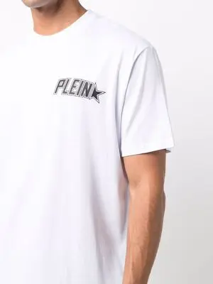 Philipp Plein Plein Star Logo Print T-shirt