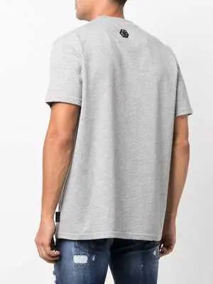 Philipp Plein Plein Repeat Logo T-shirt - Grey