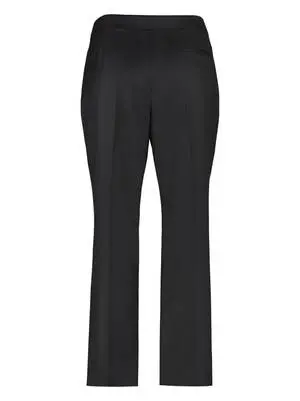Alexander McQueen Tailored Cropped Trousers - Black