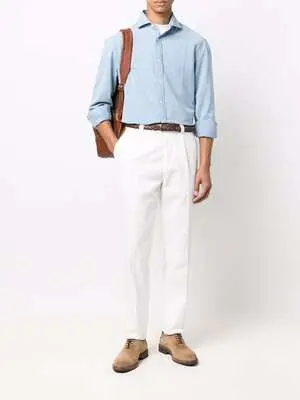 Brunello Cucinelli Straight-leg Chino Trousers