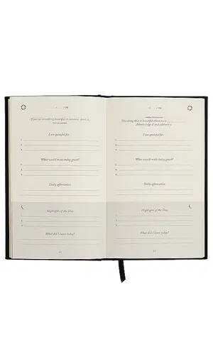 INTELLIGENT CHANGE The Five Minute Journal In Black