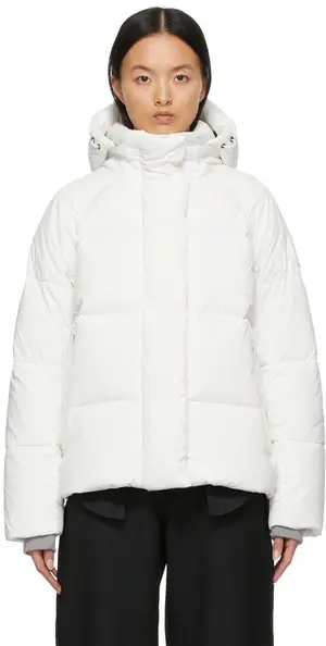 Canada Goose Canada Goose Pink 'White Label' Down Junction Parka 433 North Star/white